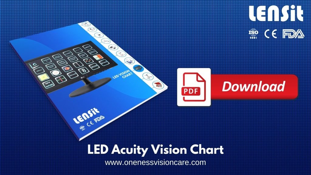 LED Vision Chart - Oneness Vision Care